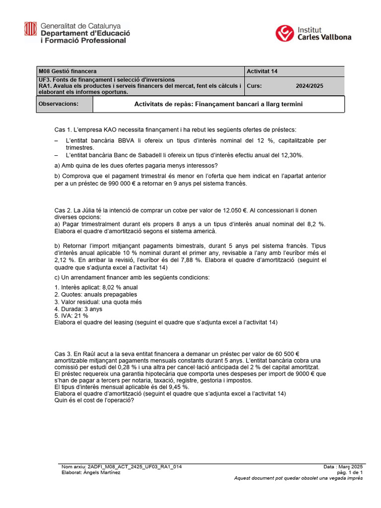 Activitat 14 | PDF