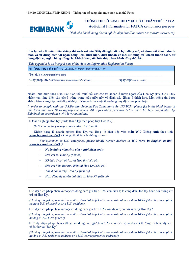 BM10 - LBH 06 Fatca | PDF