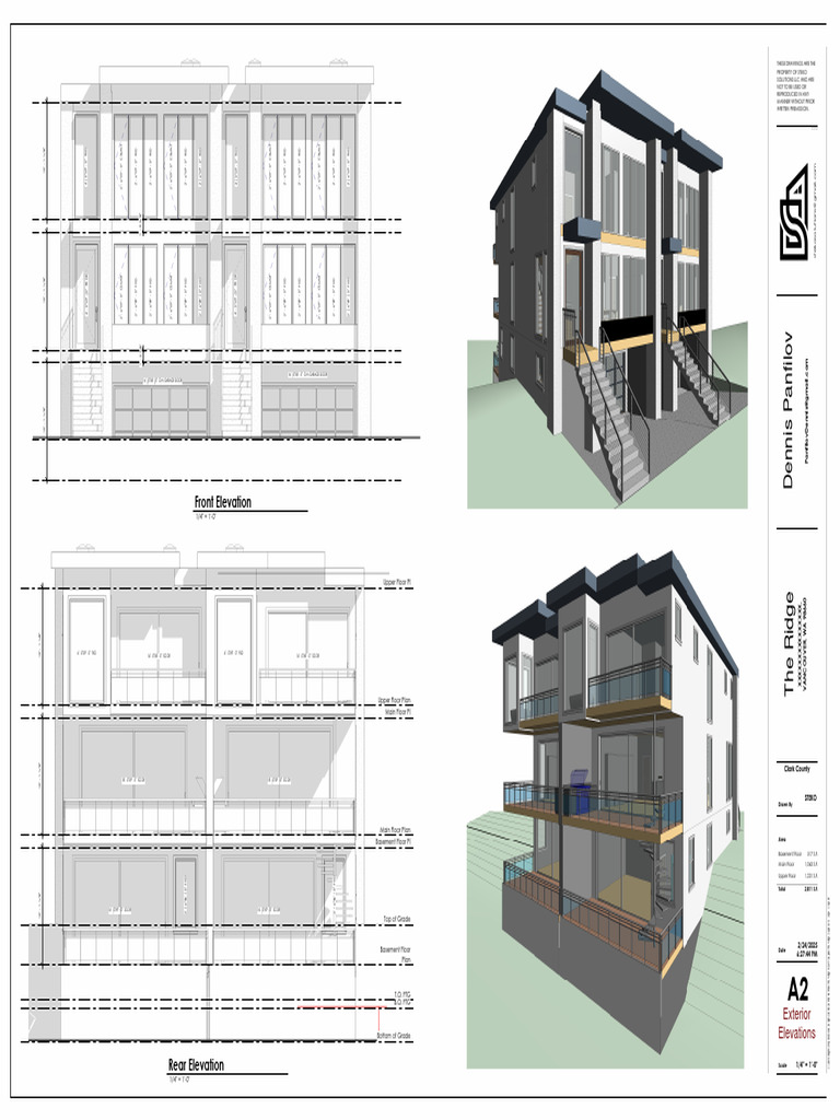 The Ridge Duplex Floor Plans 022425 | PDF