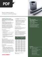 Lionpak Range of Compression Packings: Issue 1 | PDF | Graphite | Lubricant