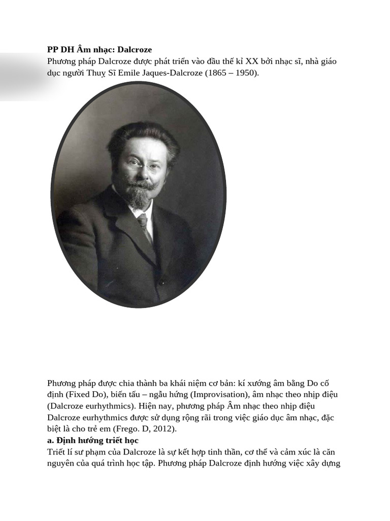 PP DH Âm NH C - Dalcroze | PDF