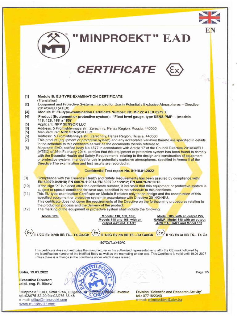 Ateh Sens PMP-118-128-168-185 2022 27 1 | PDF | Electrical Engineering