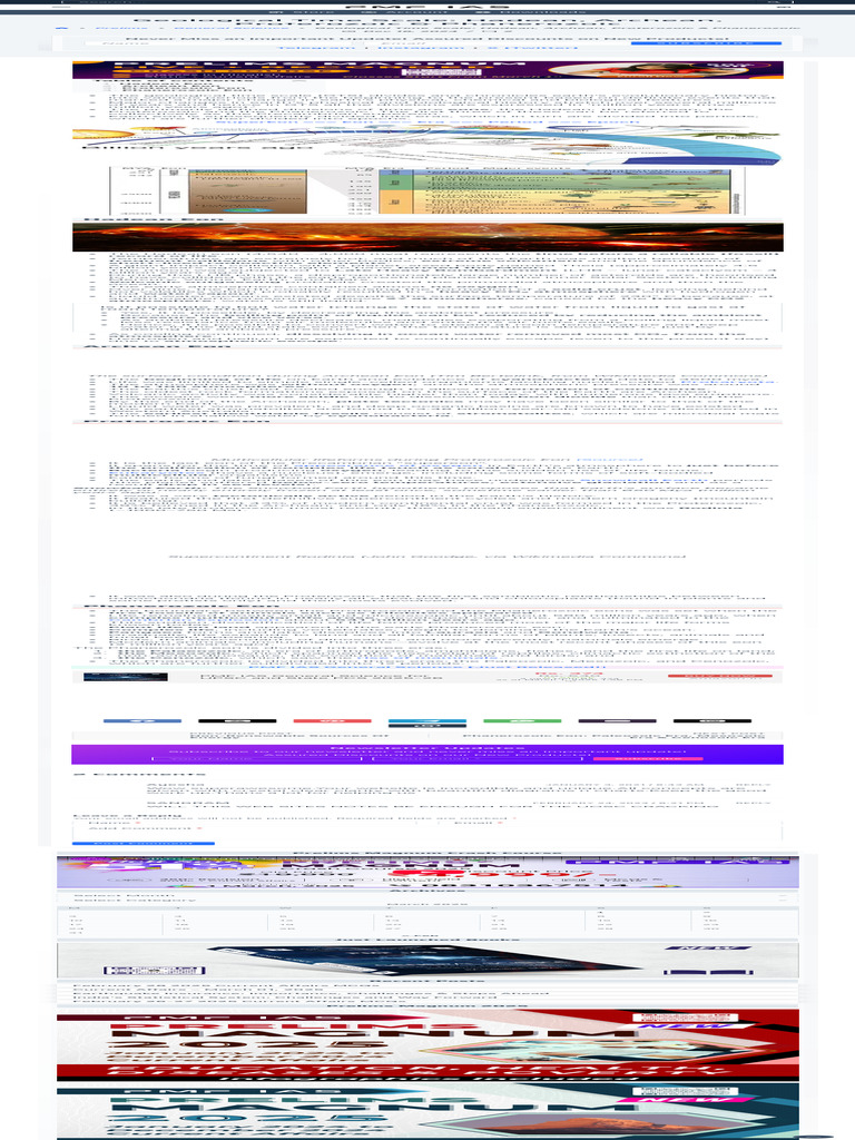 Geological Time Scale Hadean, Archean, Proterozoic & Phanerozoic - PMF ...