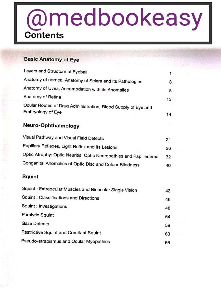 OPHTHALMOLOGY Marrow Ed.8 @medbookeasy | PDF