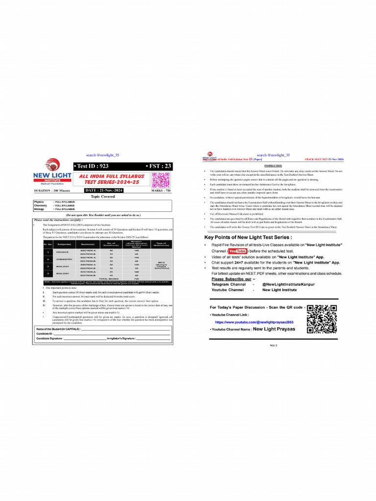 FST 23 Only English For Printout | PDF