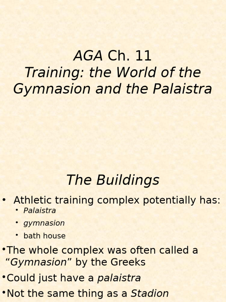 Ancient Greek Athletic Training Complexes | PDF | Classical Antiquity