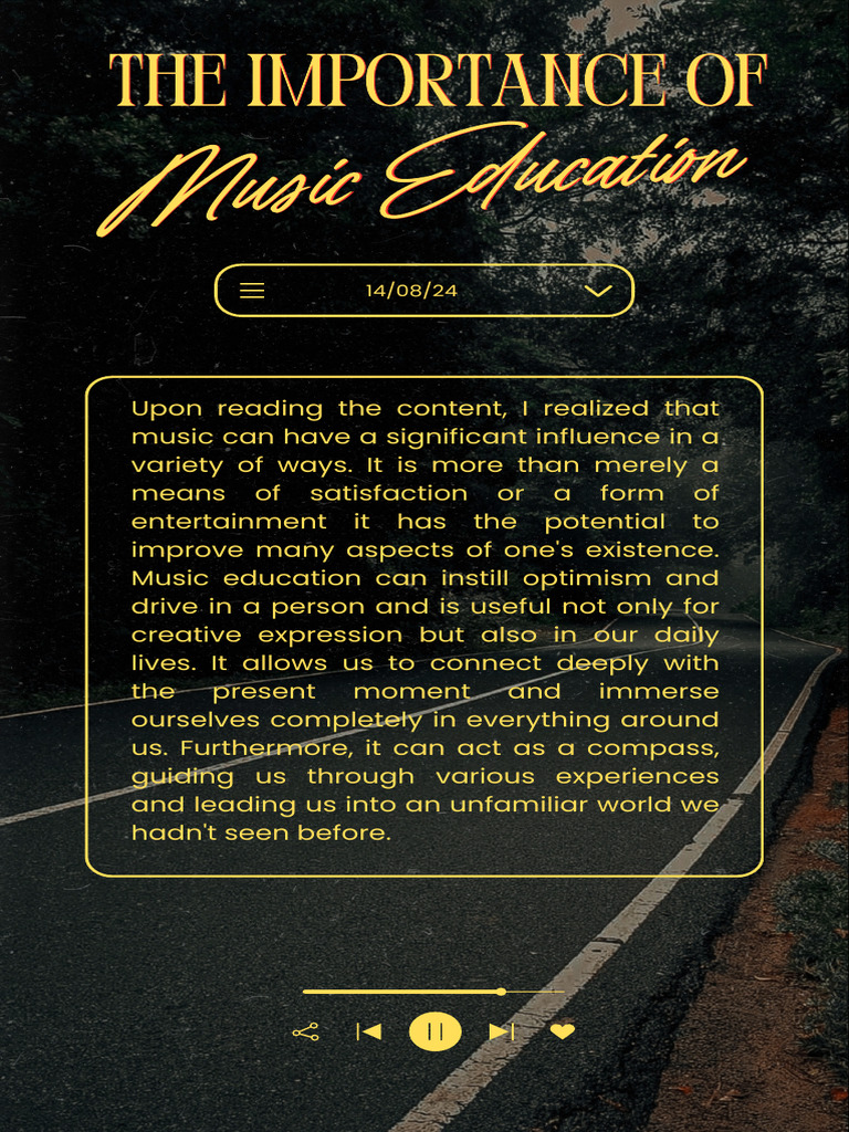 Benefits of Music Education | PDF