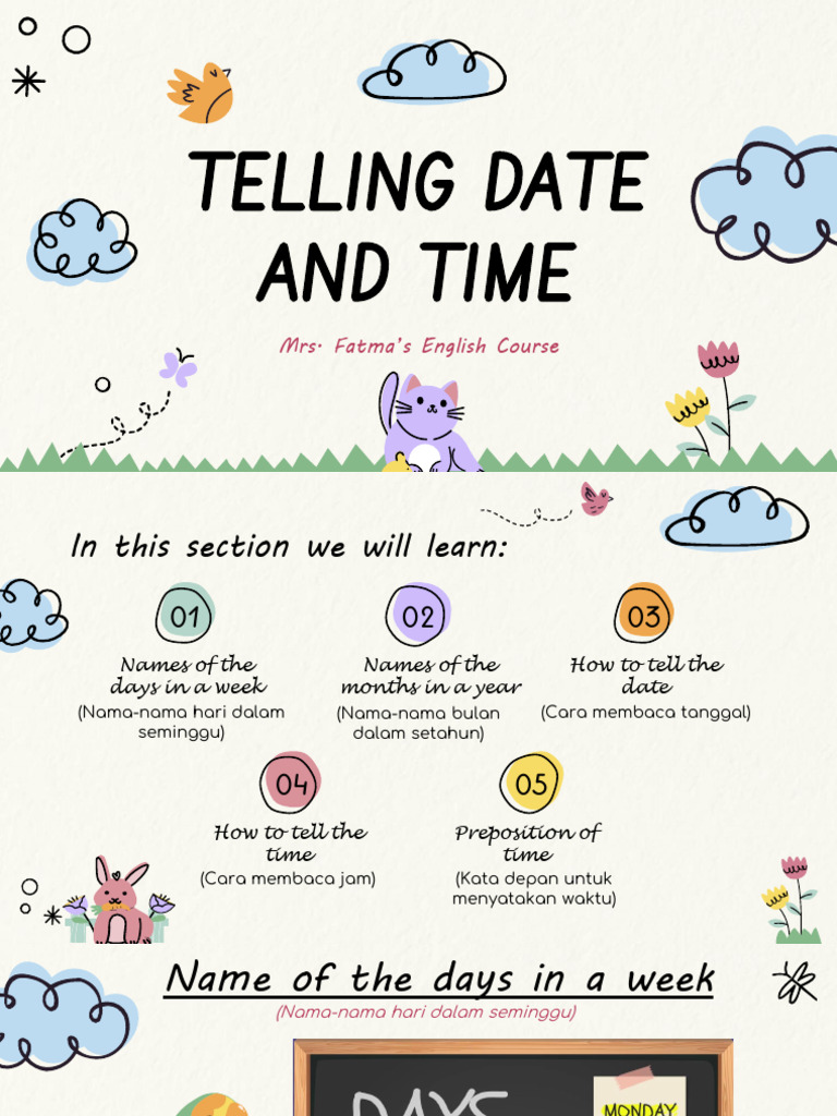 Telling Date and Time | PDF
