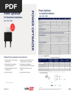 Se S Series Commercial Power Optimizer Datasheet Eng Row | PDF ...