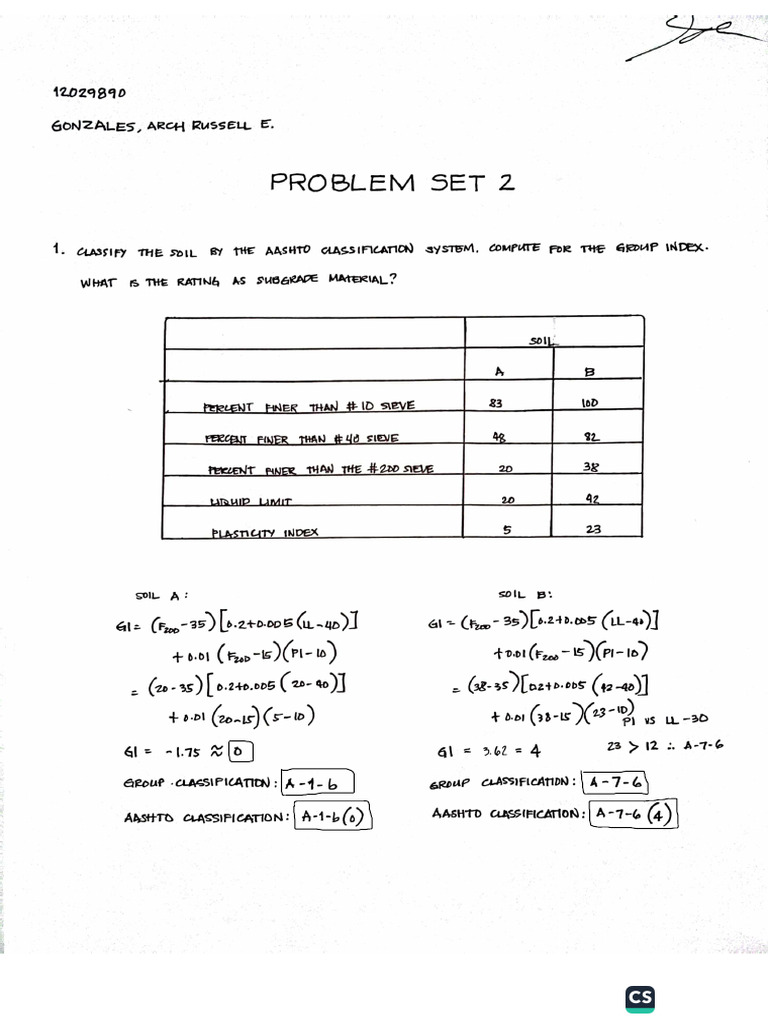 CEGEOEN Problem Set 2 | PDF