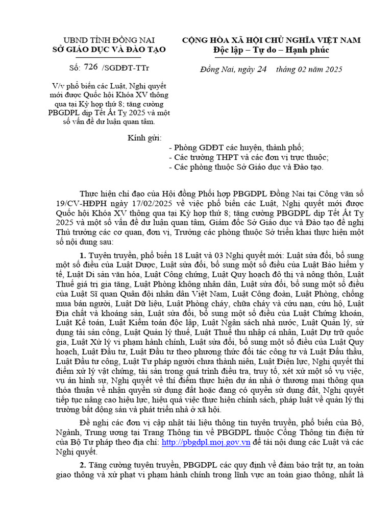 726 - PB Cac Luat | PDF