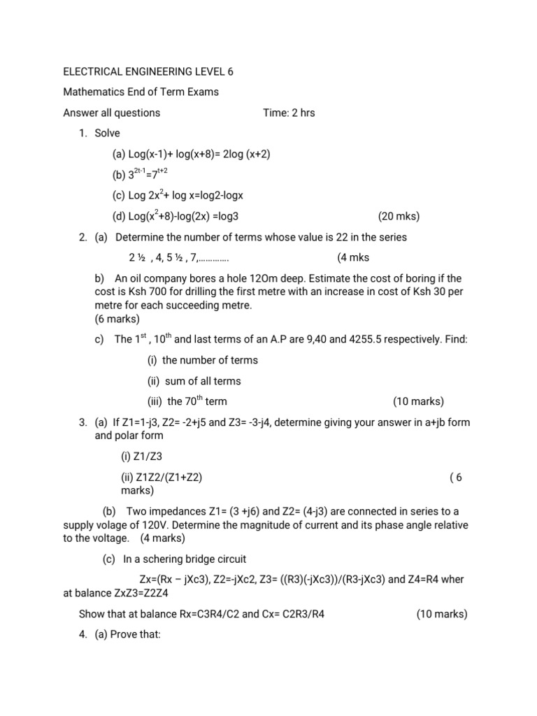 Mathematics lEVEL 6 | PDF