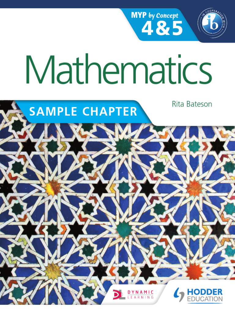 MYP 4 5 Maths Sample Chap New | PDF | Trigonometric Functions ...