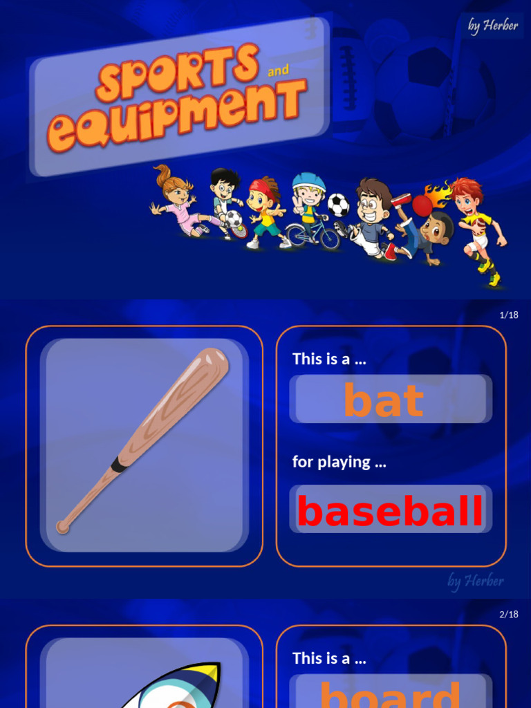 Sports Equipment for Various Activities | PDF
