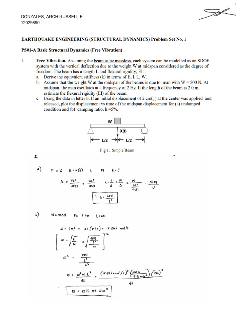 Dynamics: Displacement, Velocity, Acceleration | PDF