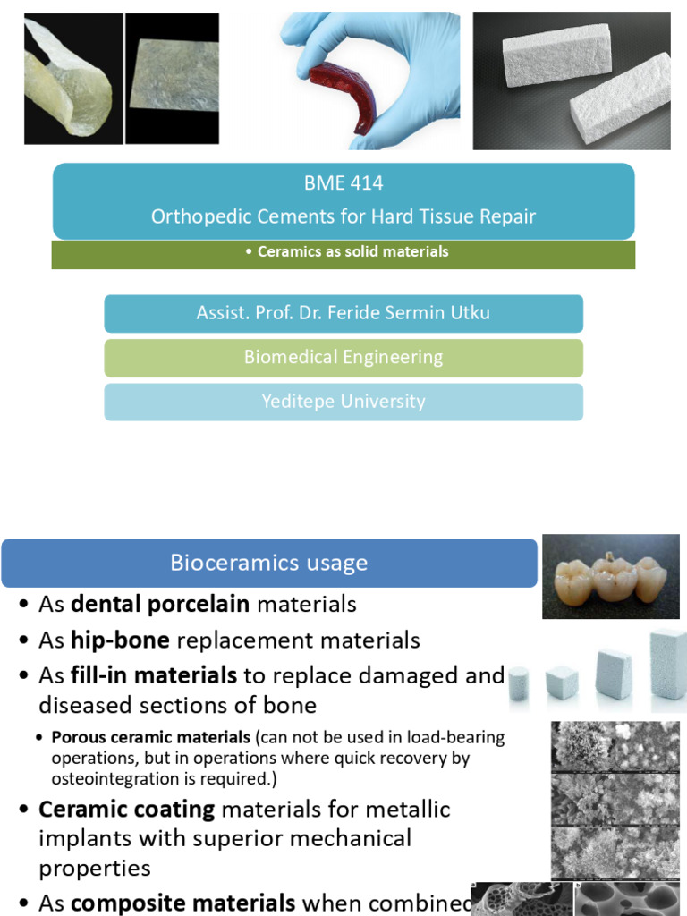 02 BME414 Ceramics Solids | PDF | Bioceramic | Aluminium Oxide