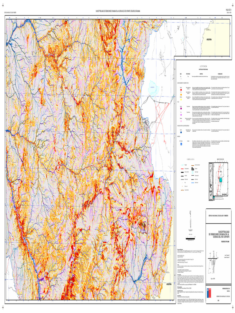 IR 22-99-16120 Mapa 3 Cuenca Rio Copiapo | PDF