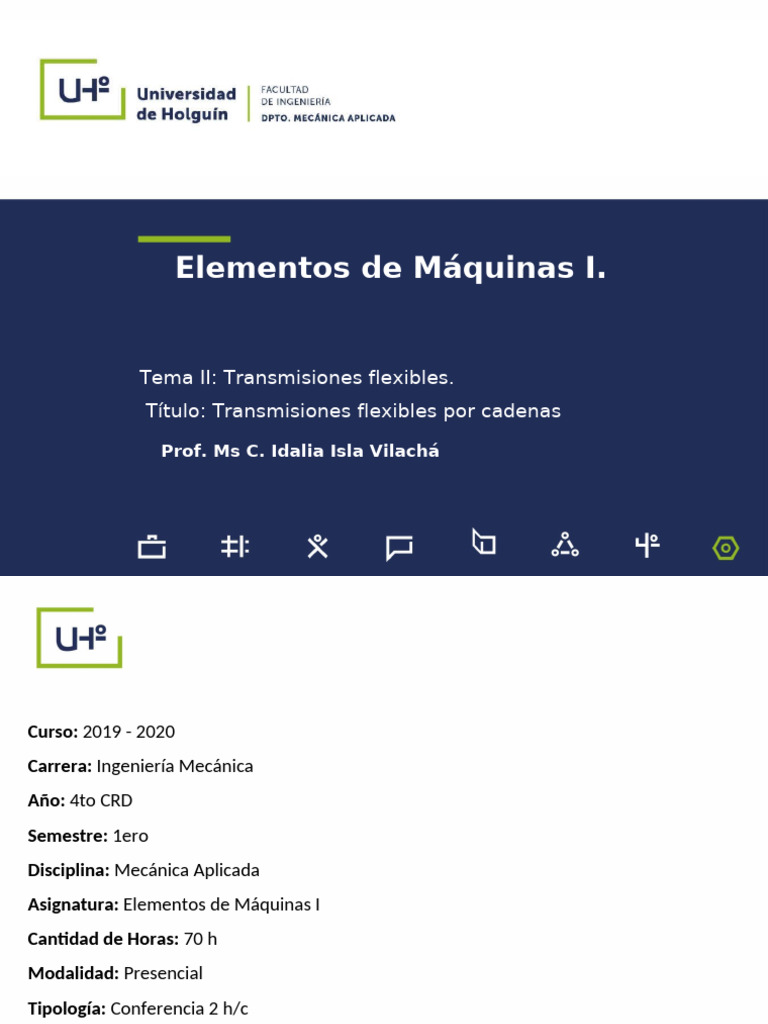Transmisiones Flexibles por Cadenas | PDF | Engranaje | Bienes ...