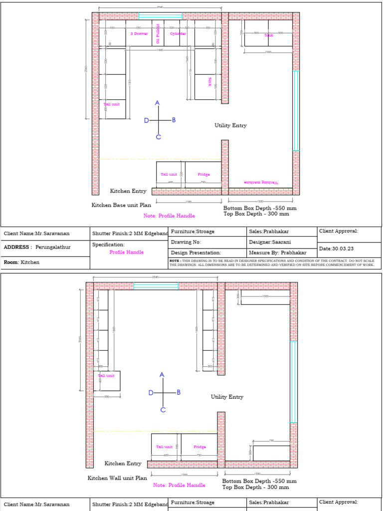 Mr.Saravanan_2D Dwg @ 30.03.23 | PDF | Home