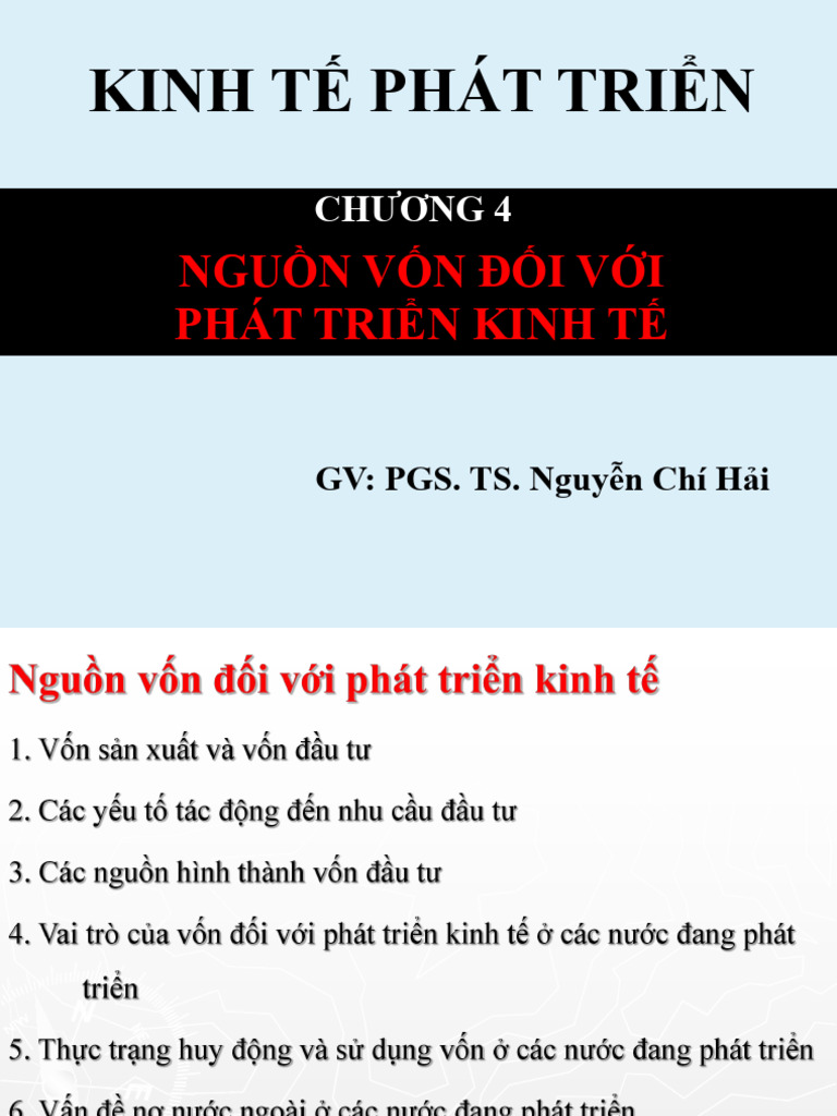 4 KTPT, Chương 4 (2024) | PDF