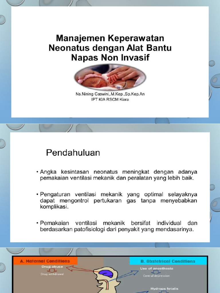 Manajemen Kep pada Neonatus dg alat bantu napas non invasif_Ns Nining ...