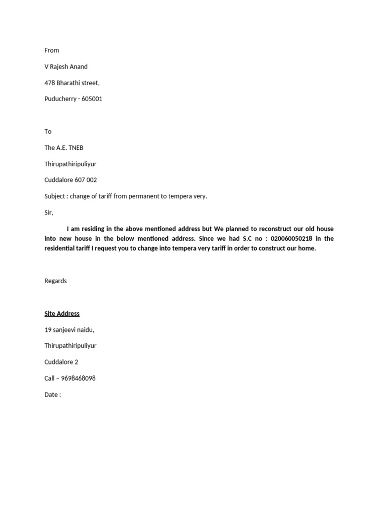 Letter | PDF