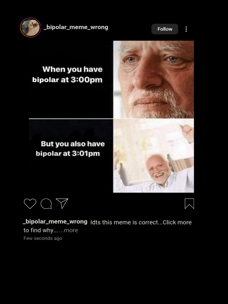 Bipolar Disorder Meme Assignment - 20250307 - 150005 - 0000 | PDF ...