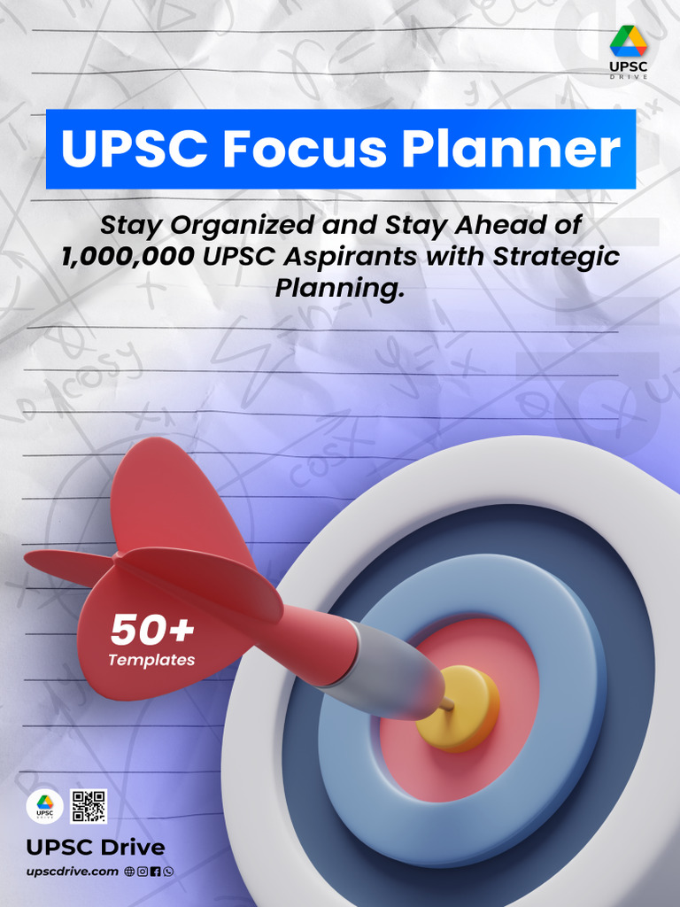 UPSC Focus Planner | PDF