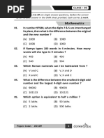Imo Sample Paper Class-2 2025-26 | PDF | Mathematics