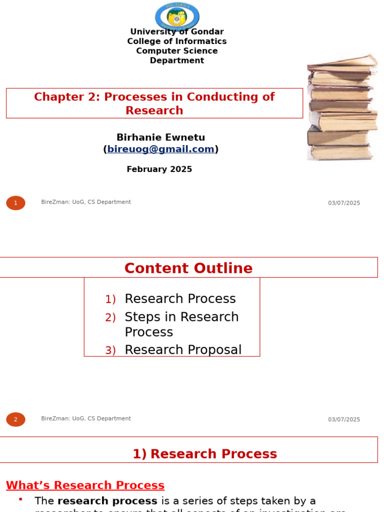 Research Process Overview and Proposal Guide | PDF | Methodology ...