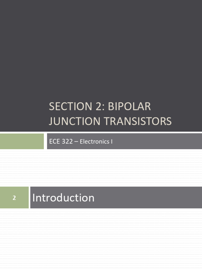 BIPOLAR_JUNCTION_TRANSISTORS__1734493096 | PDF | Bipolar Junction Transistor | Field Effect ...
