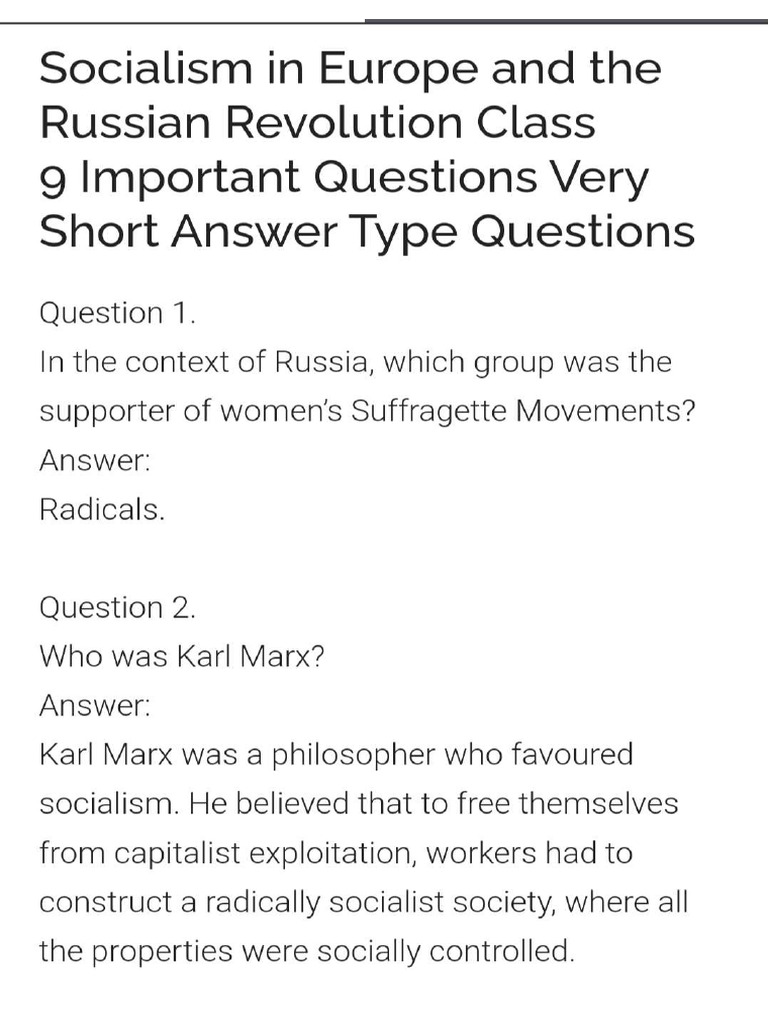 G 9 His CH 2 Questions | PDF