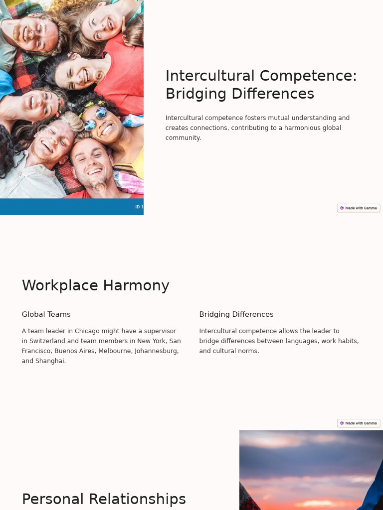 Intercultural-Competence-Bridging-Differences | PDF | Cross Cultural Communication | Community