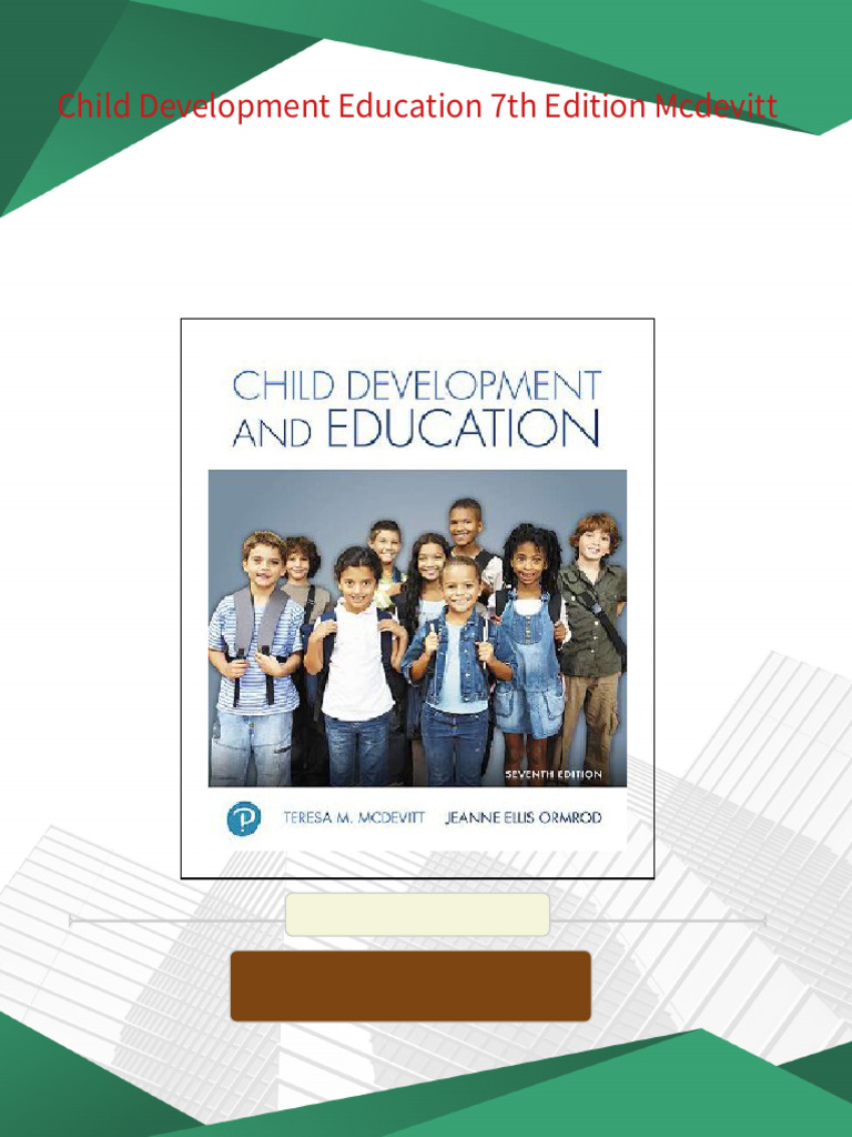 Child Development Education 7th Edition Mcdevitt - The Ebook Is Ready ...