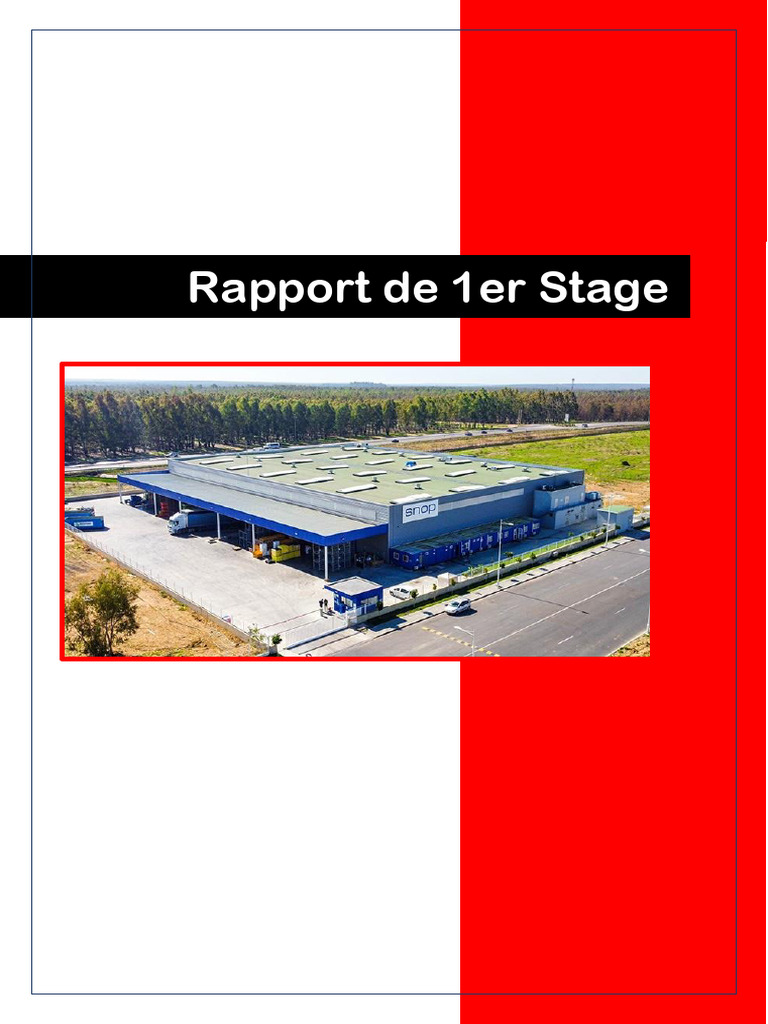 Rapport de Stage SNOP 2023/2024 | PDF | Soudage | Construction