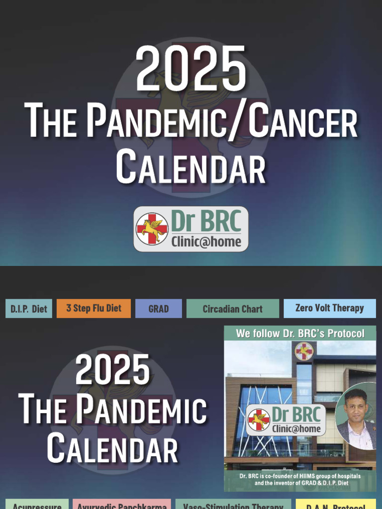 The Pandemic Cancer Calendar PDF | PDF