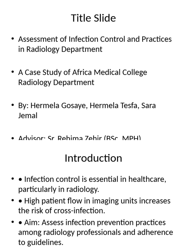 Detailed Infection Control Presentation | PDF | Medical Humanities ...