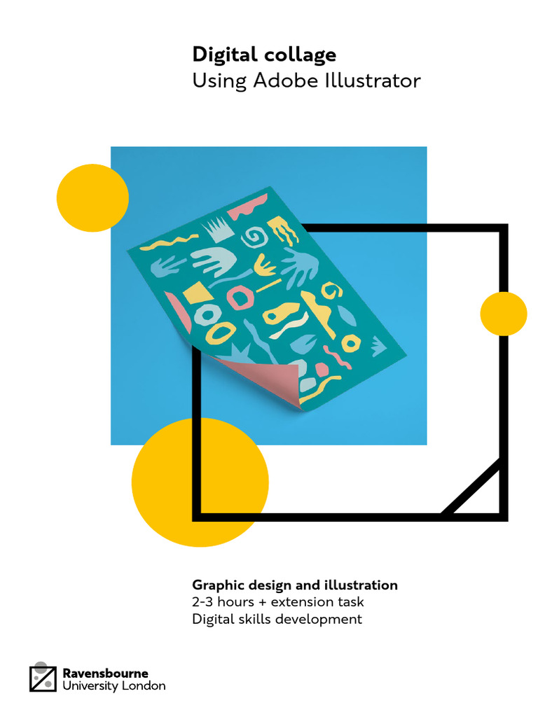Digital Collage For Adobe Illustrator | PDF | Adobe Illustrator | Icon (Computing)