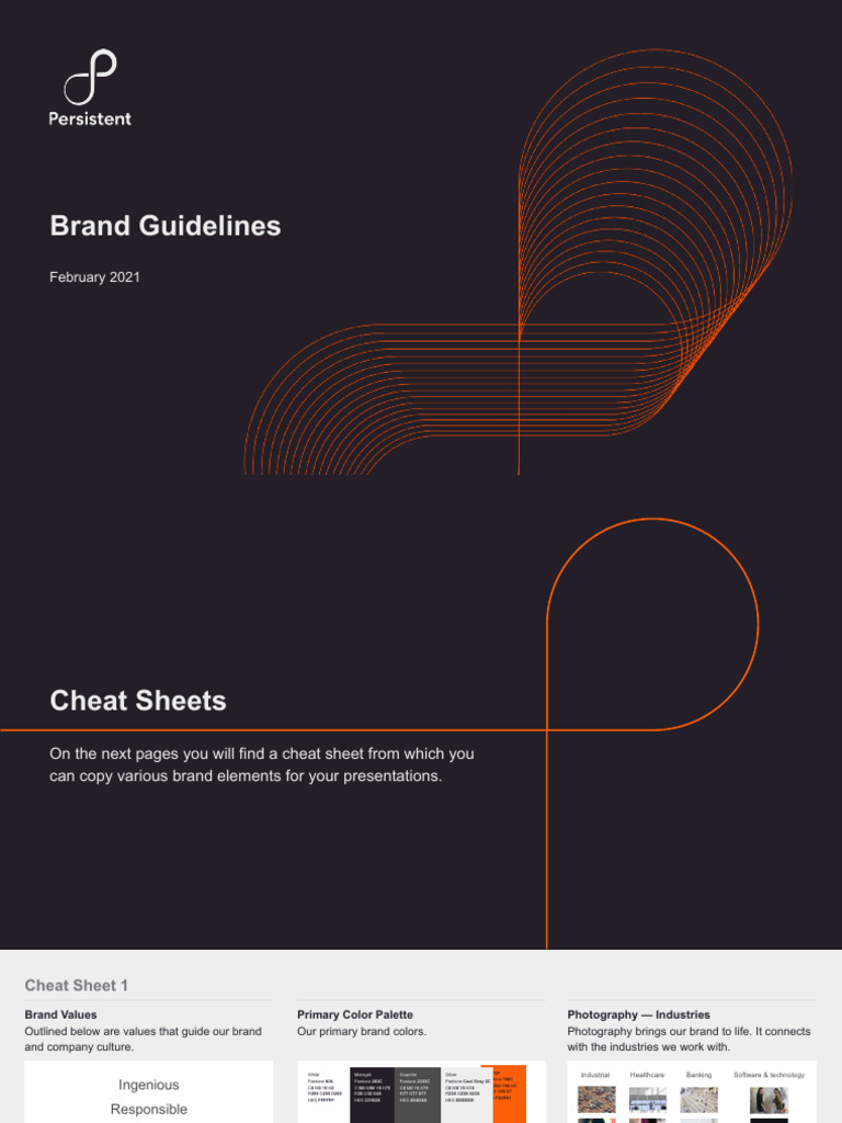 Persistent Brand Guidelines | PDF | Typography | Brand