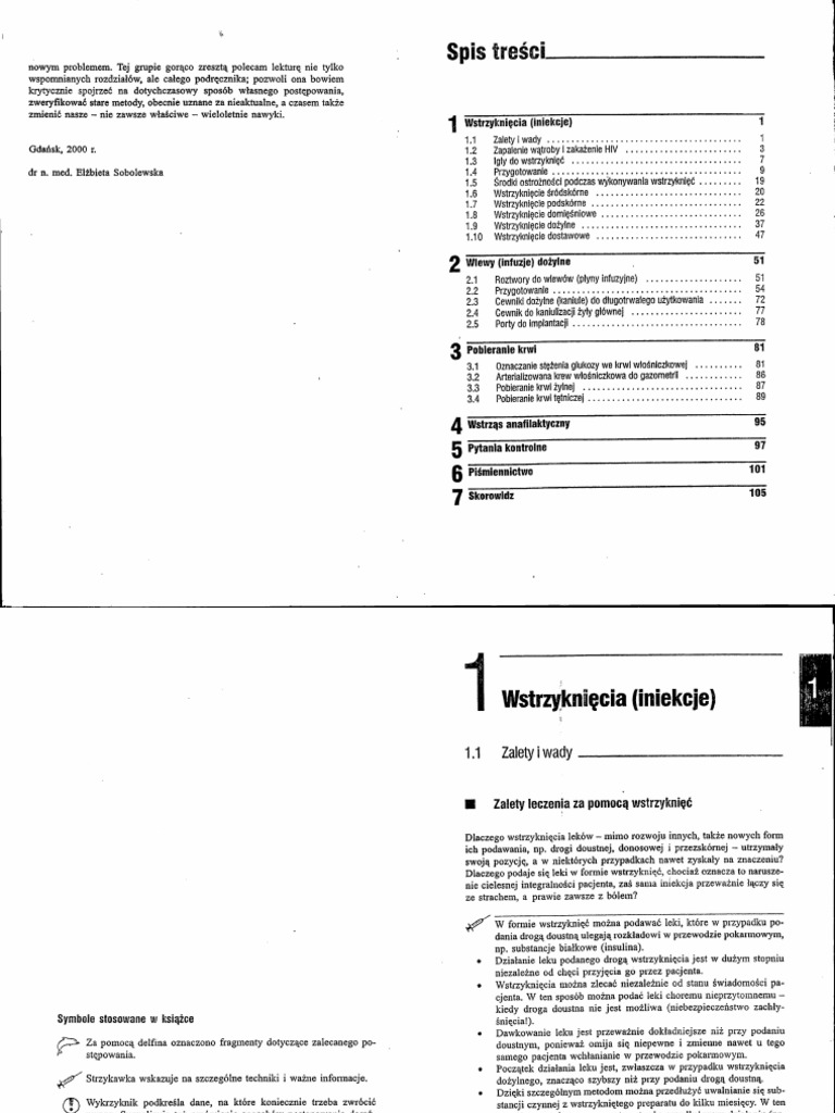 Hildebrand N - Iniekcje, Infuzje, Pobieranie Krwi_240824_182221 | PDF