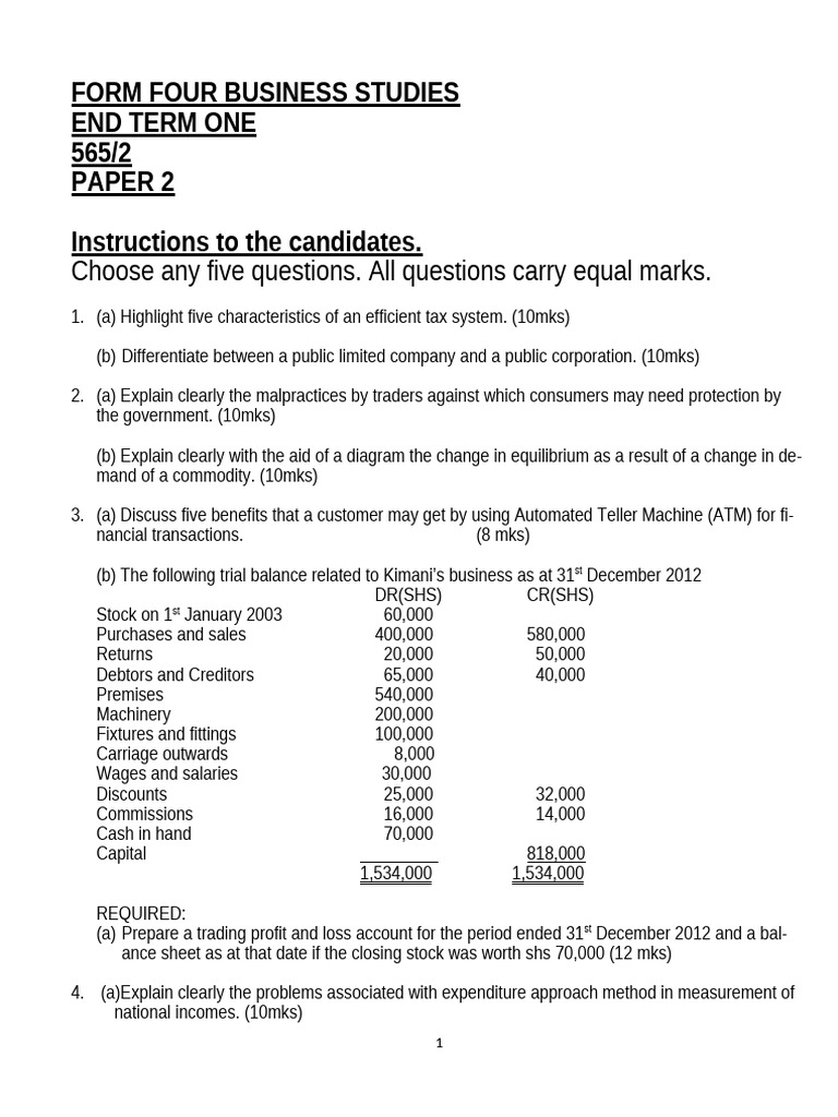 BUSINESS-FORM-4-PP2 | PDF | Stocks | Economies