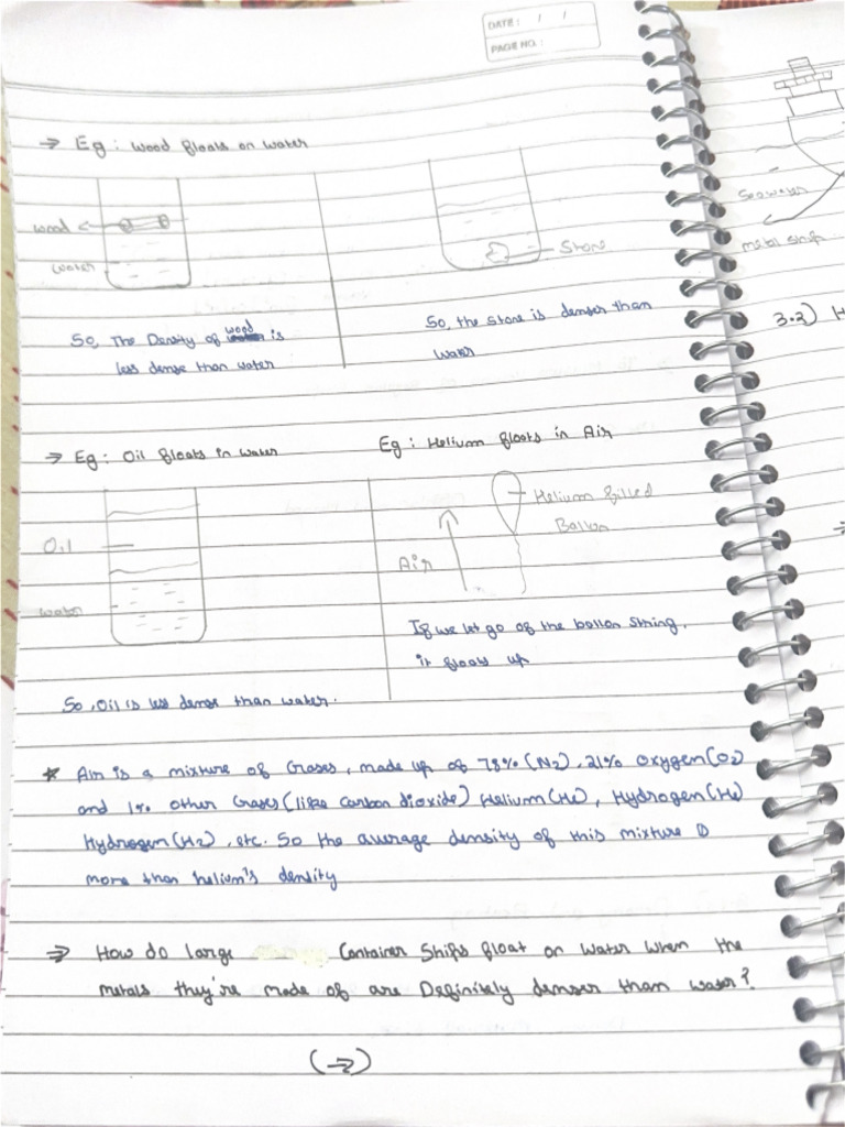 How Oil Floats in Water | PDF