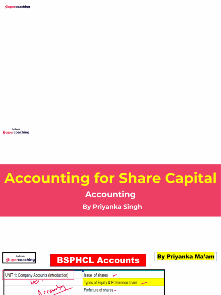 Issue of Shares | PDF