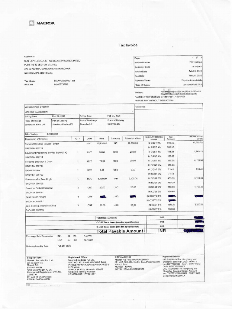 Supporting Invoice | PDF