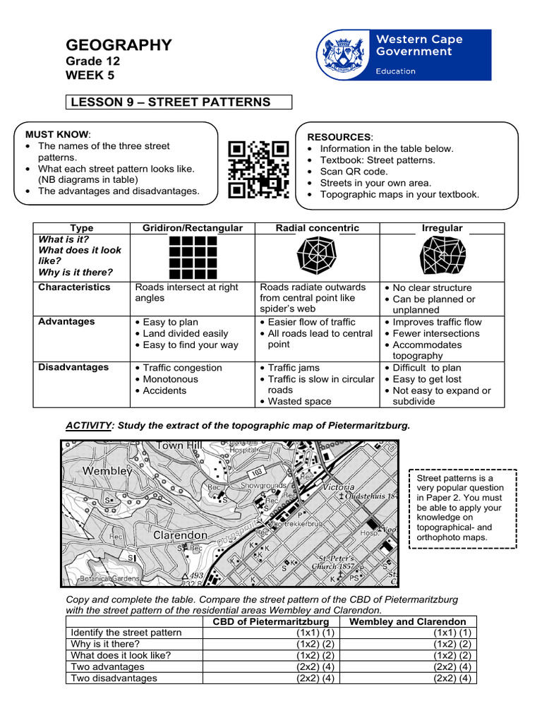 Grade 12 Week 5 Lessons 9-10 | PDF | Topography