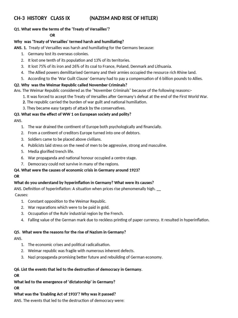 Nazism: Rise, Ideology, and Impact | PDF | Weimar Republic | Nazi Germany