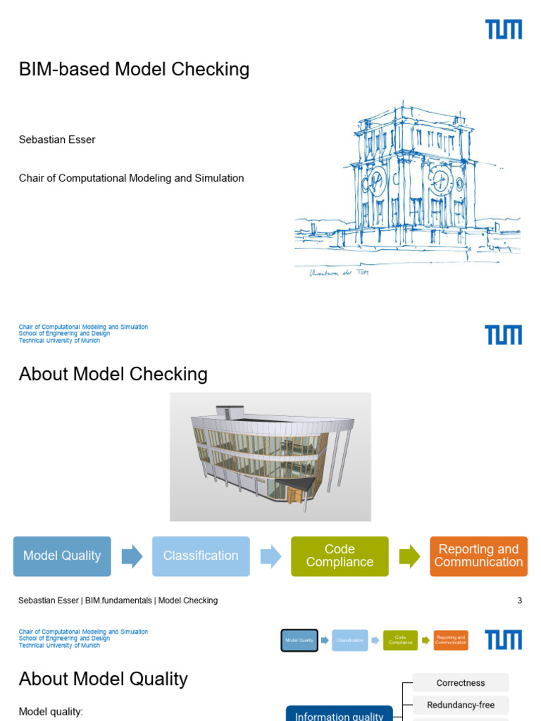 Lecture6 ModelChecking2024 | PDF | Building Information Modeling | Computer Simulation