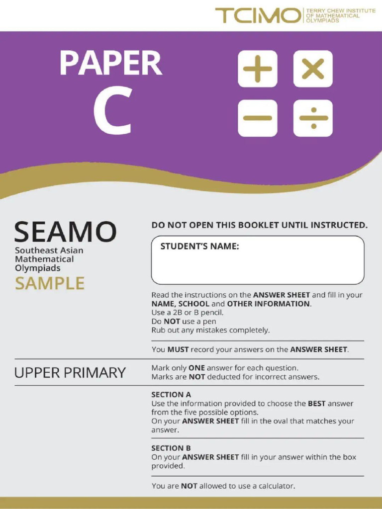 Seamo Paper-C (G5-6) | PDF