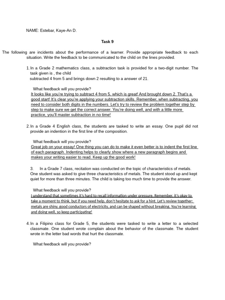 AOL 2- ACTIVITY 9 (1) | PDF | Cognition | Learning