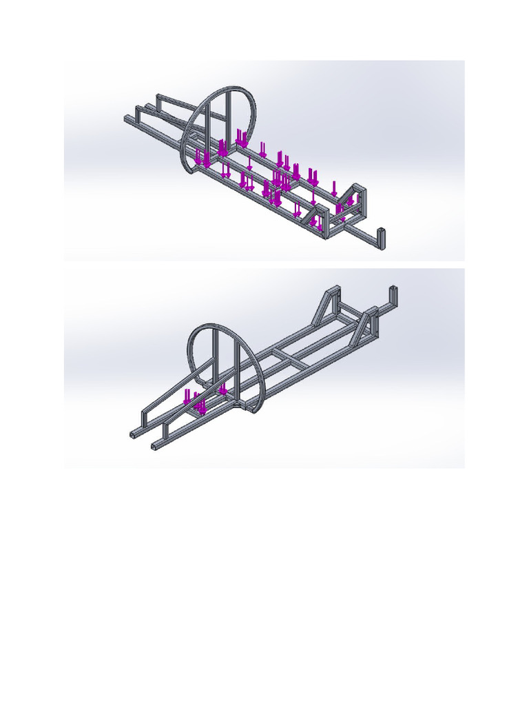 ANALISA DISTRIBUSI TEGANGAN SASIS KMHE | PDF